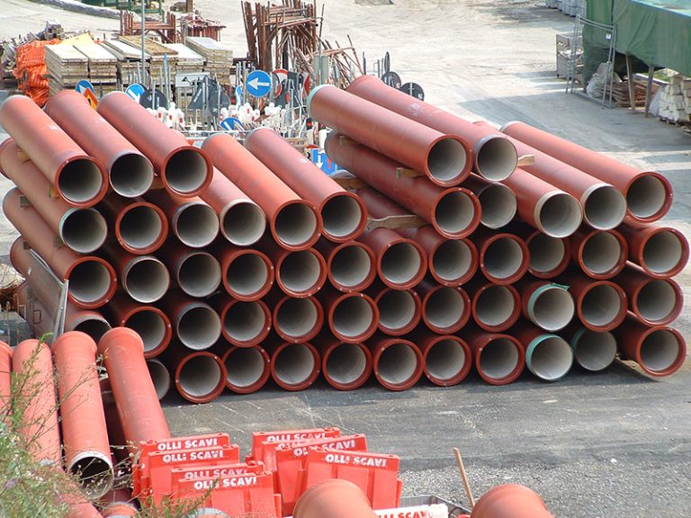 Fornitura tubi in ghisa • Boldarino S.p.A.